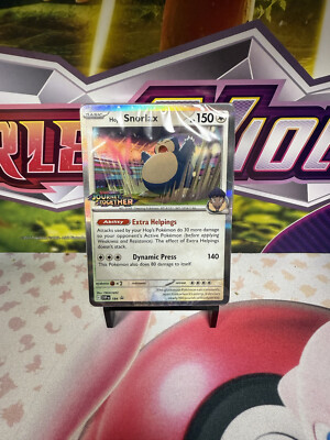 SEALED Pokemon TCG Hop's Snorlax Journey Together Prerelease 40-Card ...