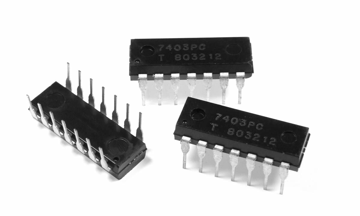 7403PC (SN7403N) Quad 2-Input NAND Gates 7403 IC (3 pieces) | eBay UK