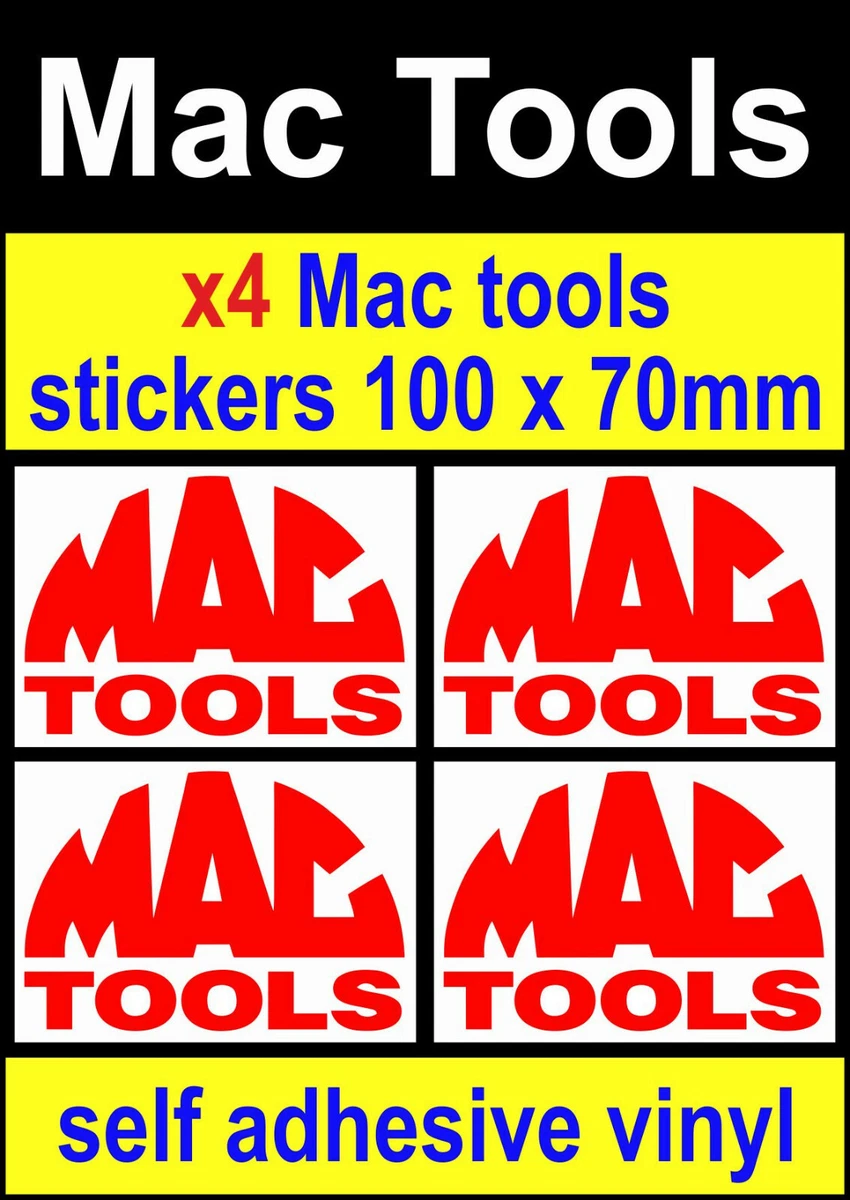 Mac Tools Decals