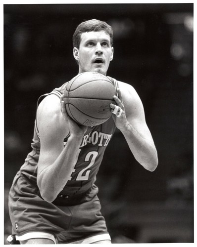 DAVE HOPPEN Charlotte Hornets Basketball NBA 8x10 Promo Photo 1988 Bob ...