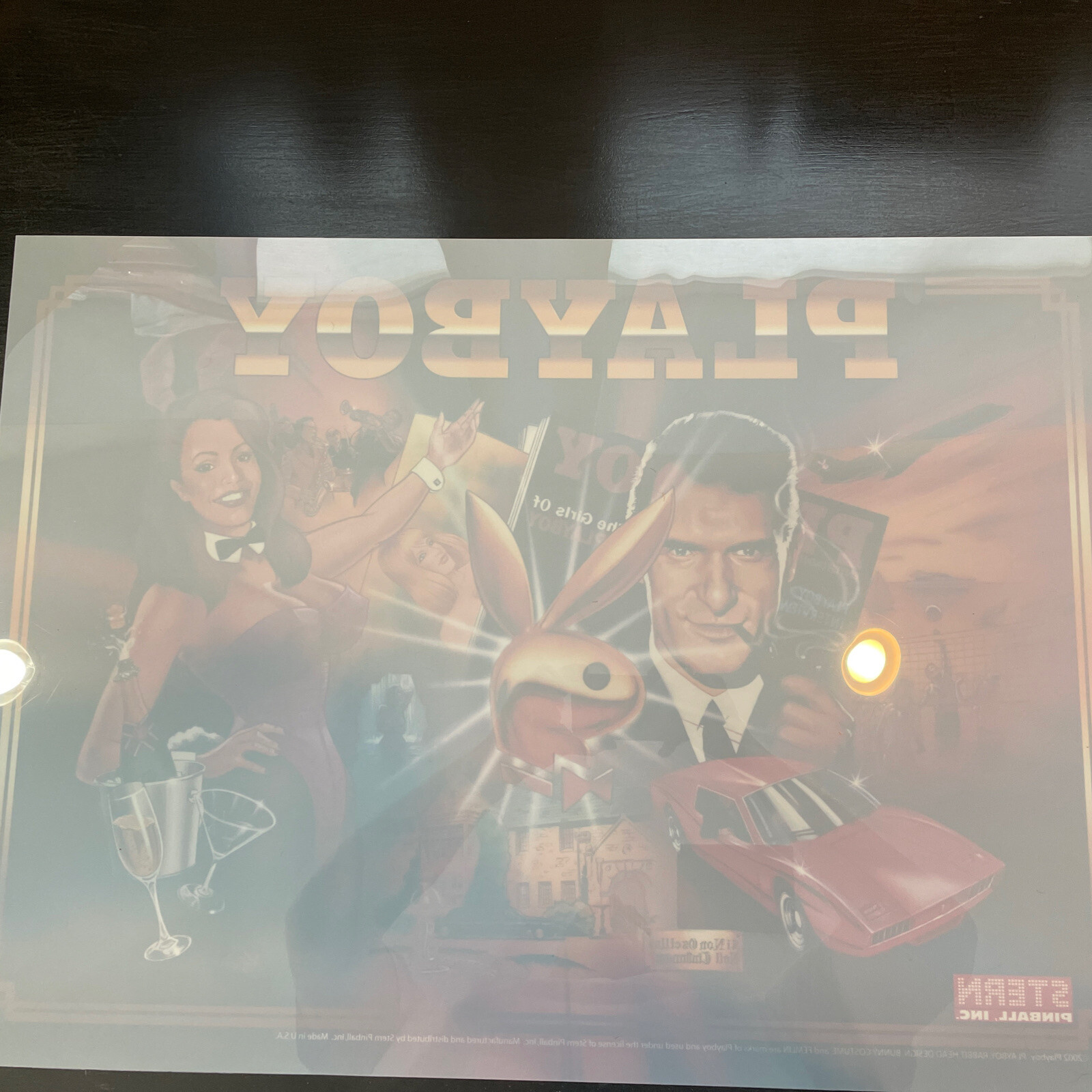 2002 Stern Pinball Translite-Playboy-NOS- | eBay