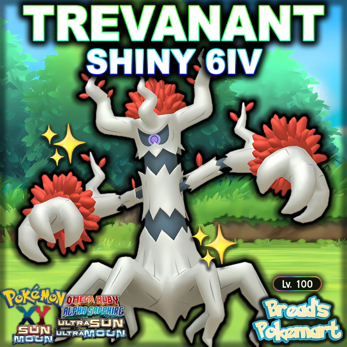 Trevenant Move Set