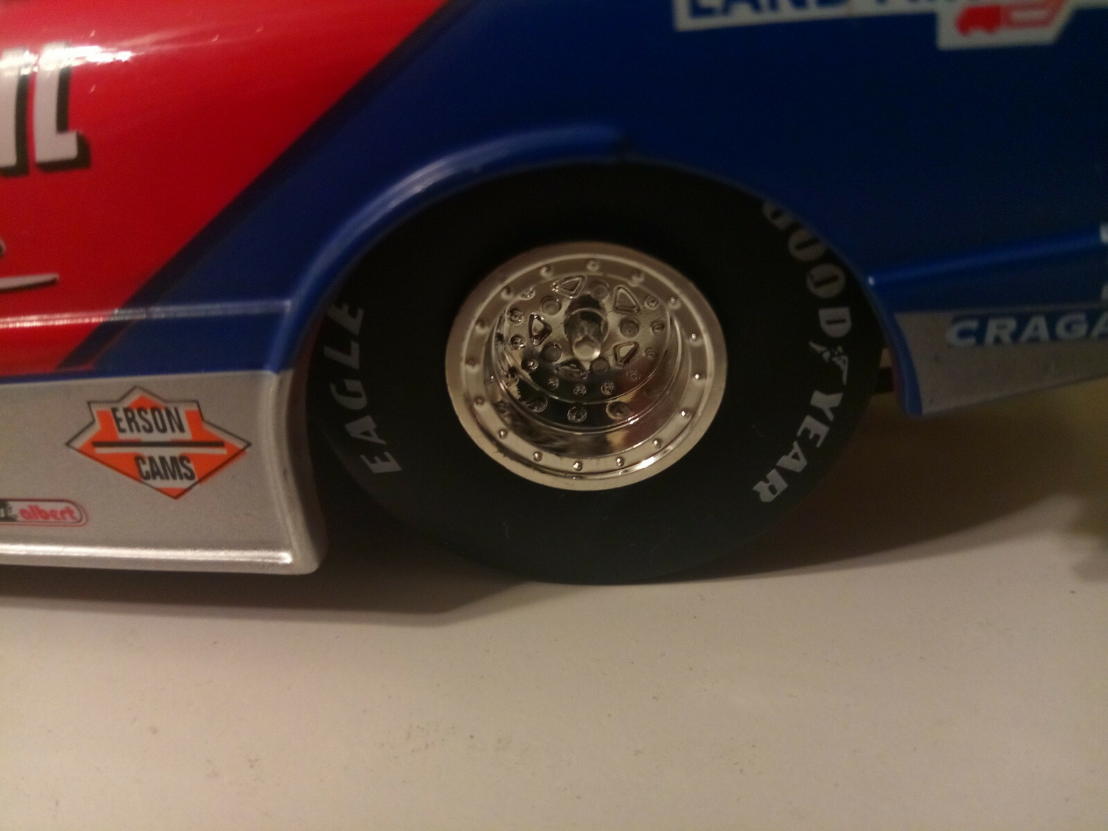 RACING CHAMPIONS 1996 RAY HIGLEY DODGE AVENGER RED LINE OIL FUNNY CAR 1 ...