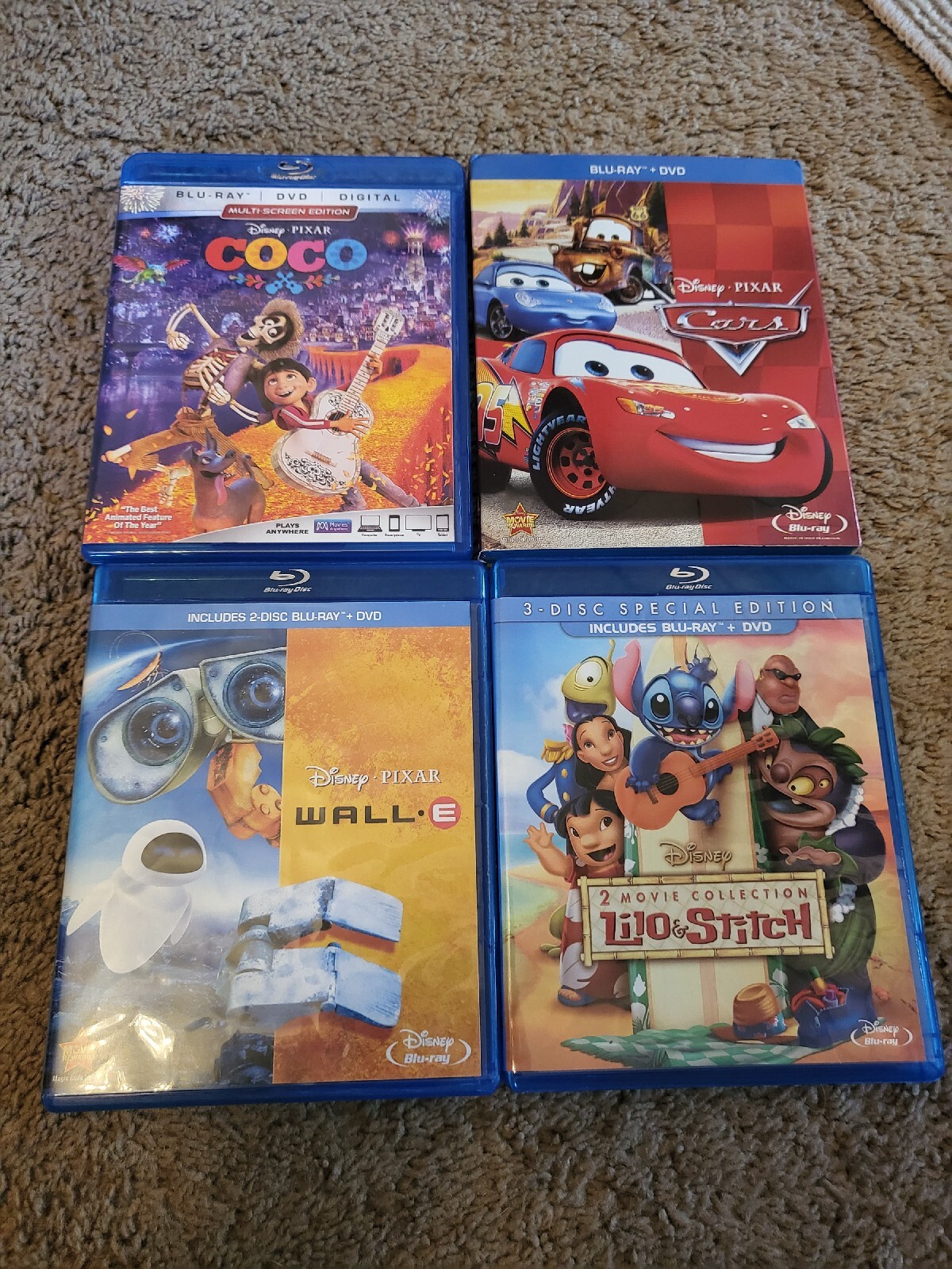 BLU-RAY DVD Lot Pick From Disney Pixar Animated Kids Movies | eBay