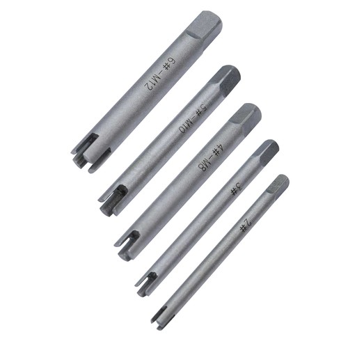 5Pcs 3/4 Claws M5-M12 Steel Broken Tap Extractor Remover Removal Tool ...