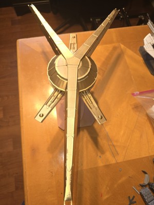 Modern BATTLESTAR GALACTICA Guardian Cylon Basestar 1/2000 Pro Built ...