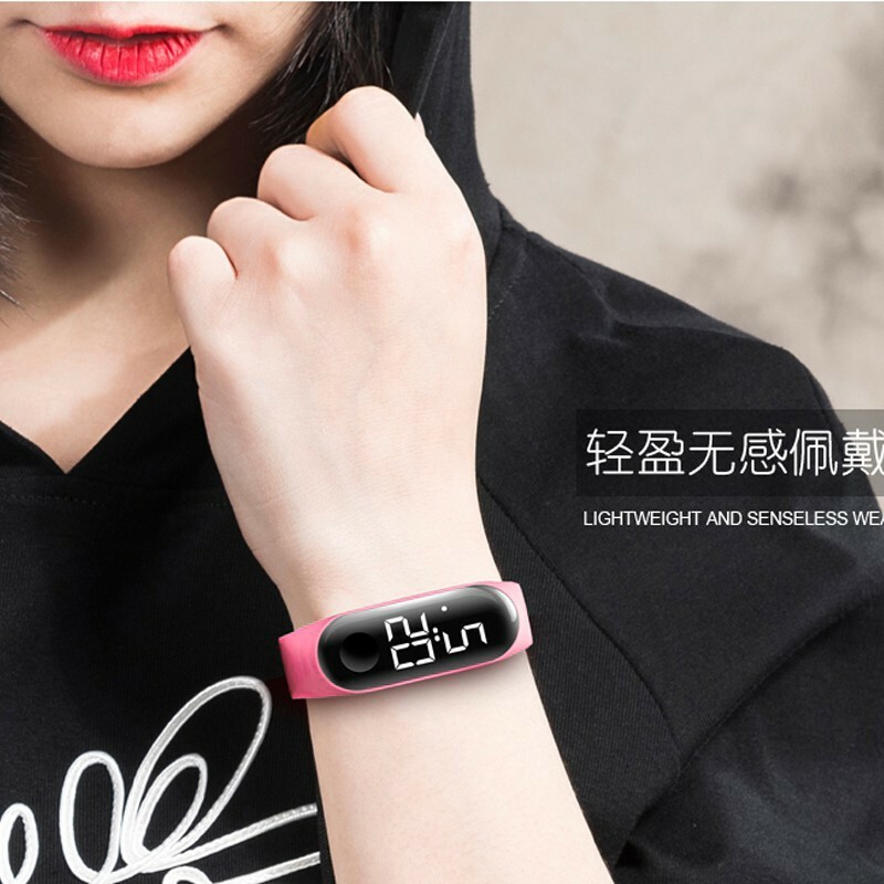 LED Electronic Sports Watch Luminous Sensor Watches Fashion Men and ...