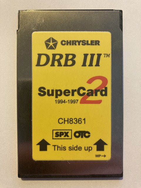 Super Card 2 for DRB III 3 Diagnostic Scanner Scan Tool CH8361 CHRYSLER ...