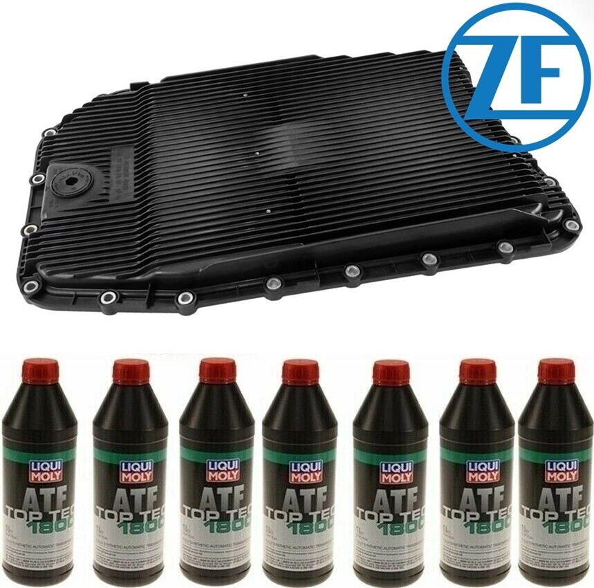 NEW OEM ZF 6HP26 Transmission Service Kit Pan Filter Fluid BMW Jaguar ...