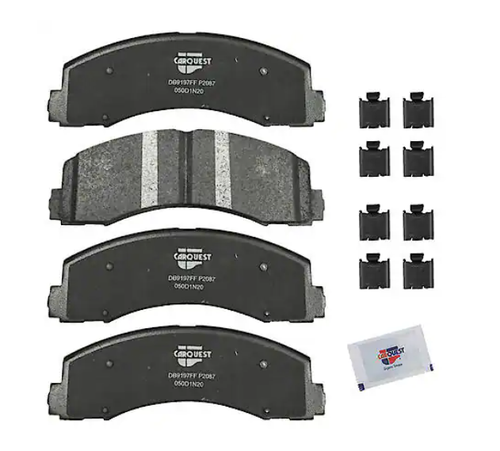 Carquest Professional Platinum Ceramic Front Disc Brake Pad Set ...