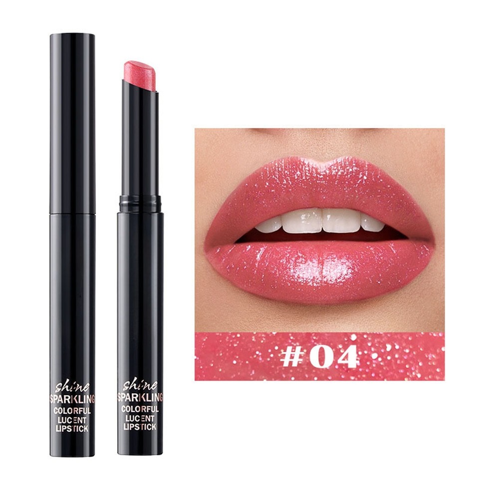 Ten Colors Lipstick Sparkling Lipstick Long Lasting Moisturizing ...