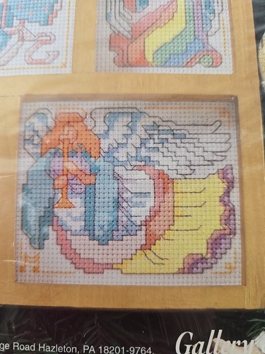 Vtg Bucilla Hallelujah Holiday Hutch Counted Cross Stitch Gallery Of ...