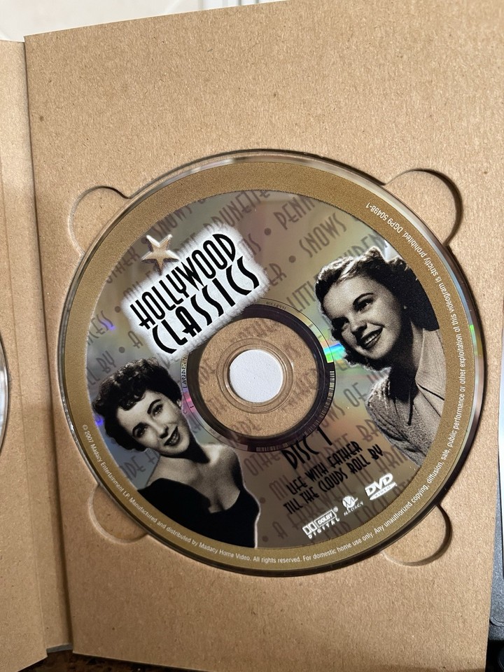 DVD - Set of 10 Movies - Hollywood Classics (5 DVDs) - Life with Father ...