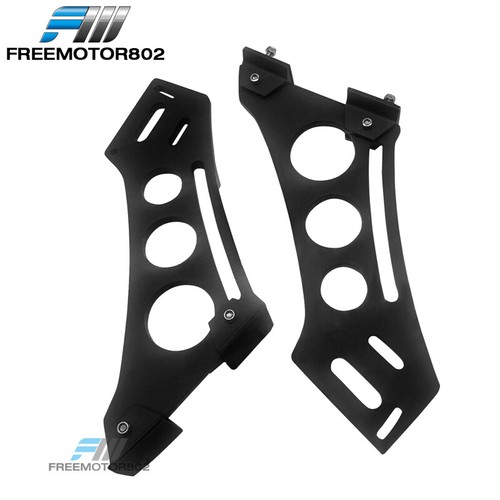 Universal 2PCS Car Rear Wing Trunk Spoiler Legs Bracket Mount Stand Kit ...