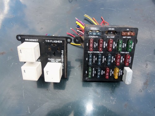 FORD FUSE AND RELAY BOX FOR EF EL FALCON FAIRMONT NF NL FAIRLANE DF DL ...