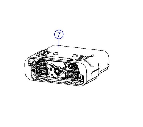 Ram NEW OEM Genuine Mopar Media Hub USB Port 68493753AB | eBay