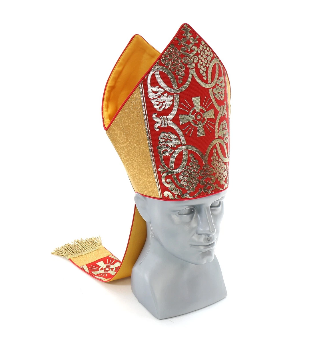 Gold Bishop Mitre Hat