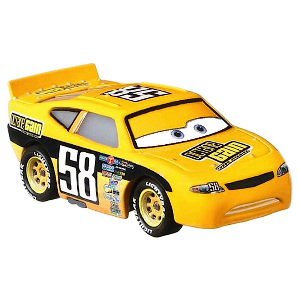 Disney Pixar Cars Blue Desert Card Billy Oilchanger Octane Gain 58 Die ...