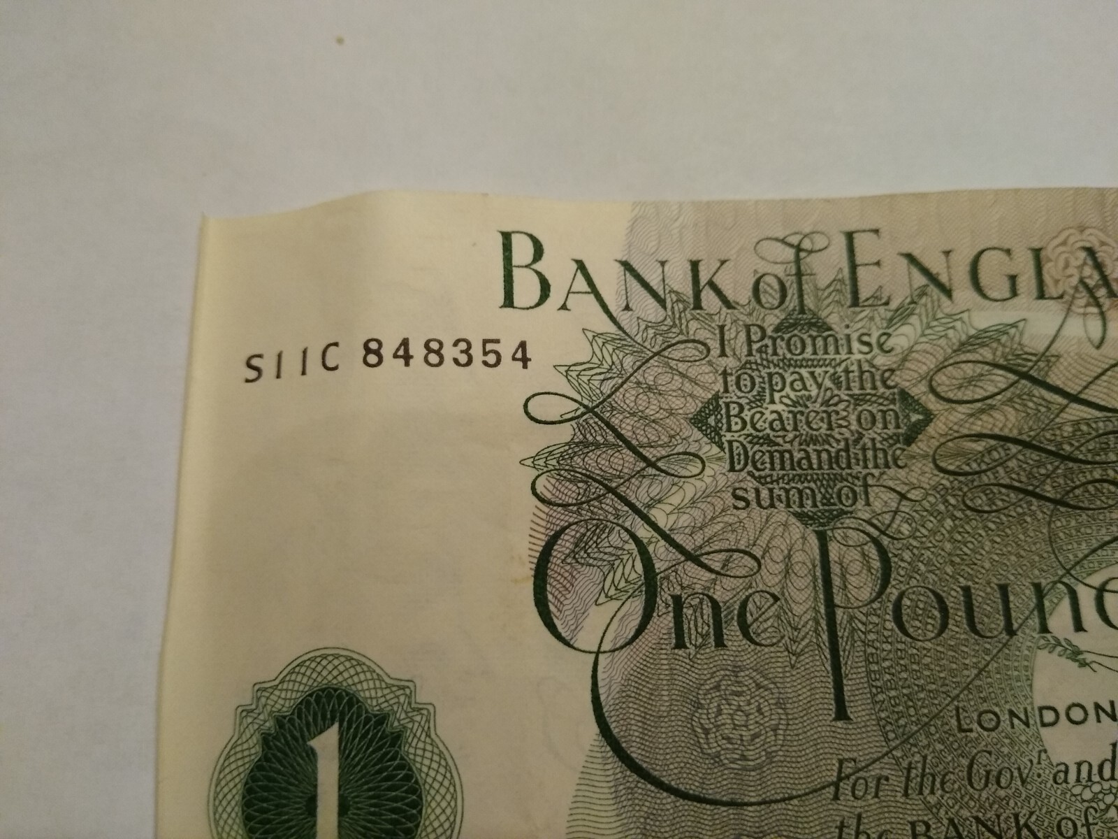 Bank of England One Pound Note - Queen Elizabeth II | eBay