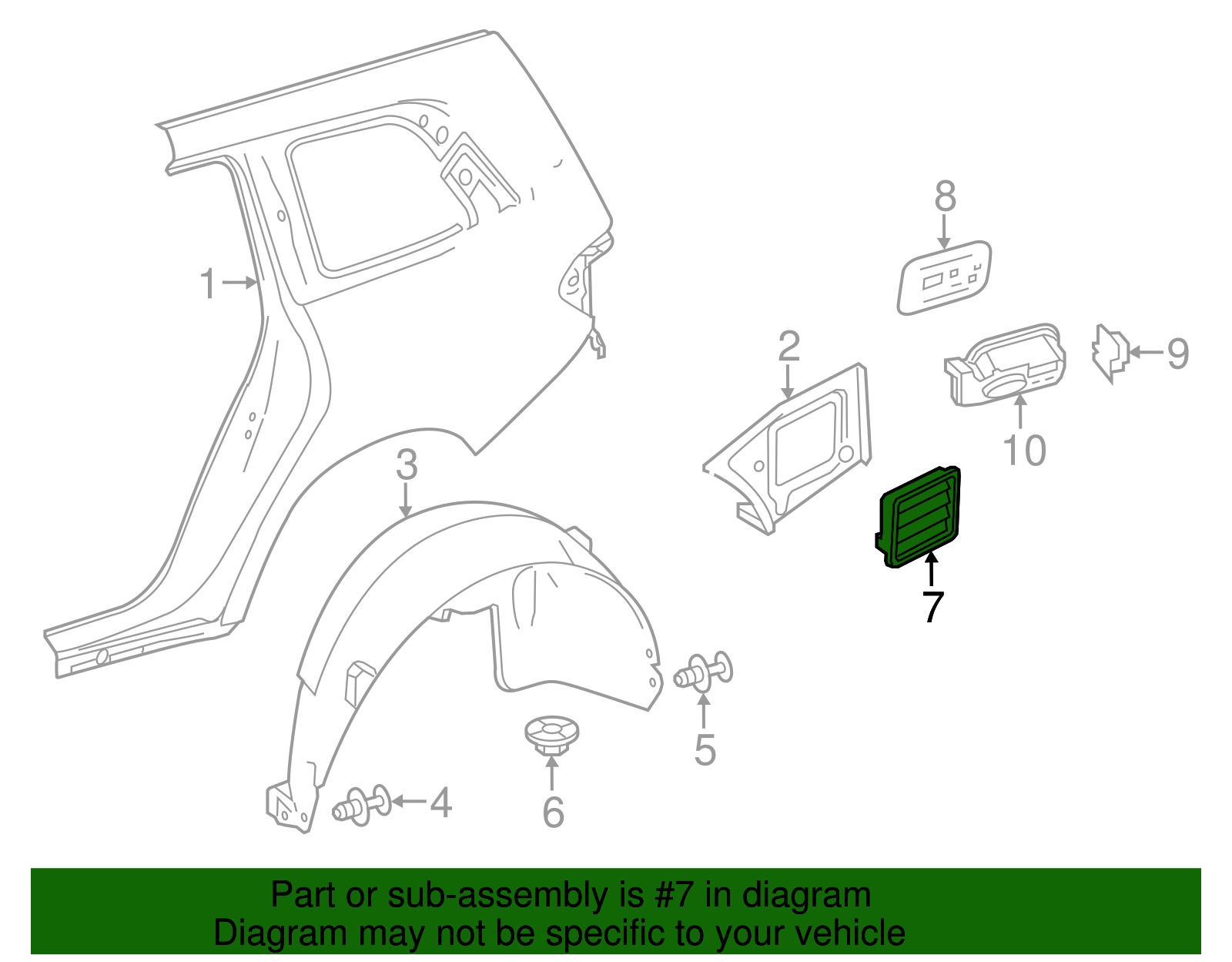 Genuine Mercedes-Benz Pressure Vent 1668300642 OEM for sale online | eBay