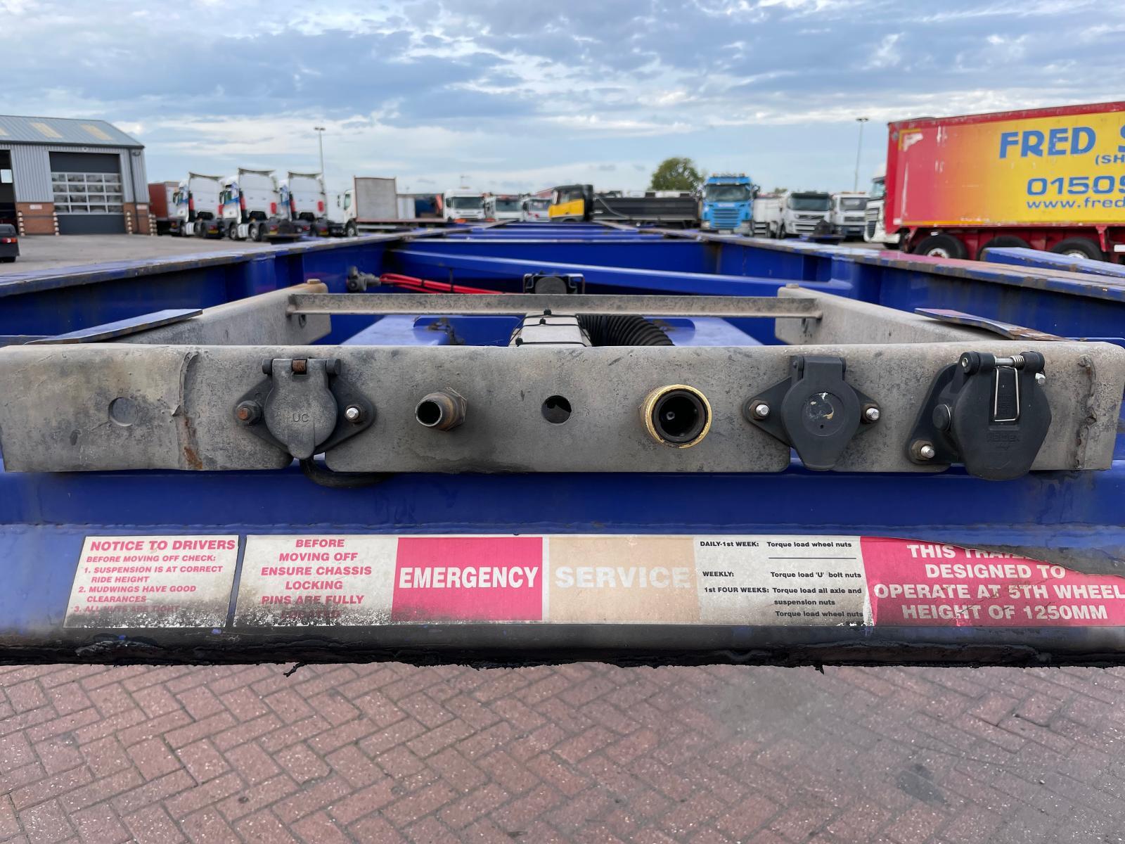 DENNISON MULTI PURPOSE SPLITTER SKELETAL TRAILERS | eBay UK