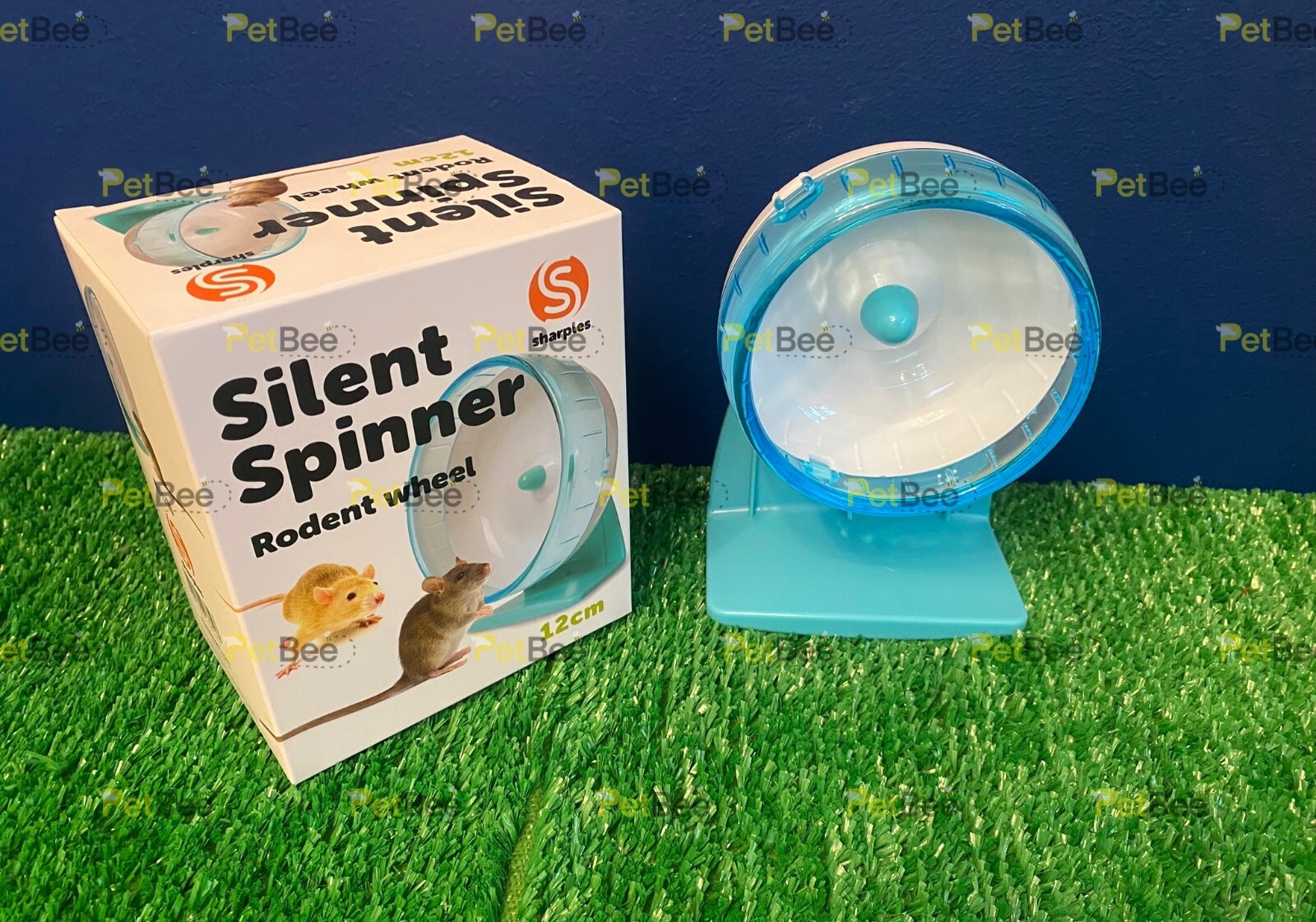SHARPLES SILENT SPINNER WHEEL SMALL ANIMAL HAMSTER RAT EXERCISE WHEEL 3 ...