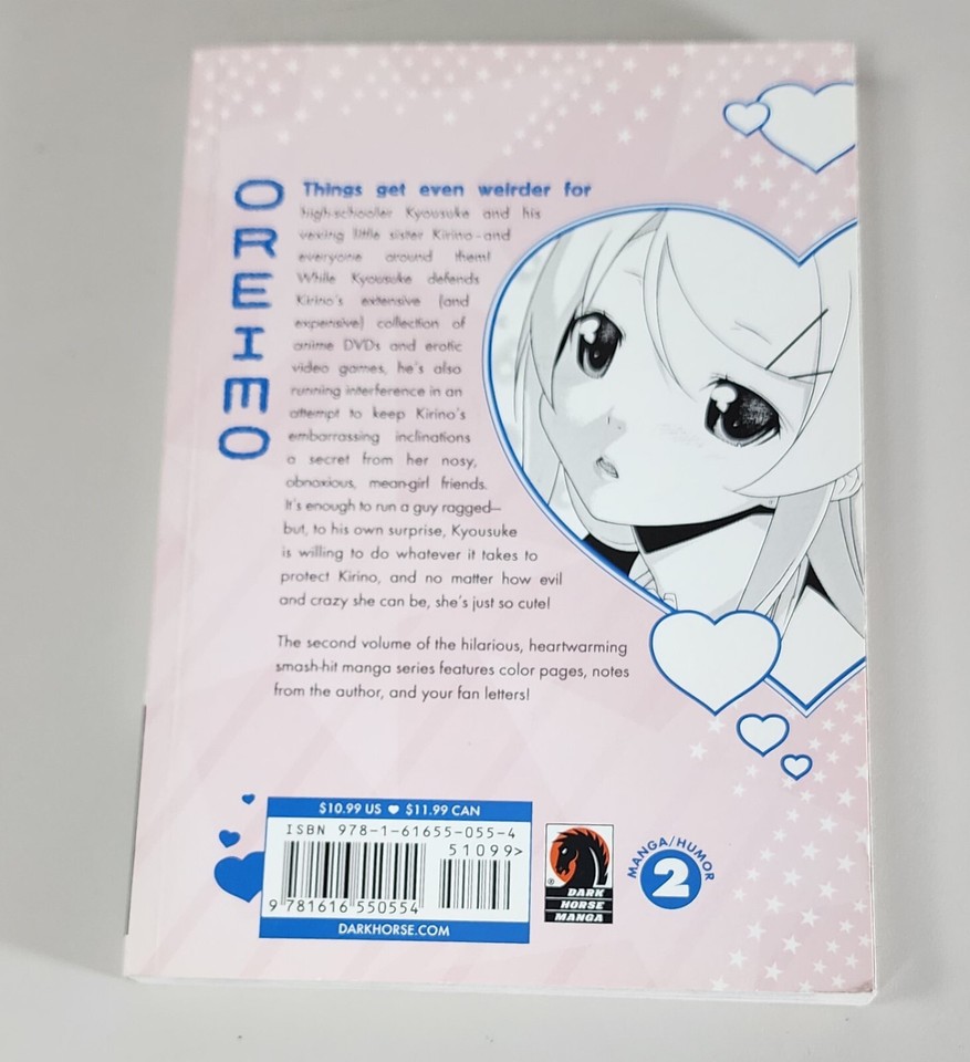 OREIMO VOLUME 2 (Dark Horse USA 2013 Manga TP SC GN ~ Tsukasa Fushimi ...