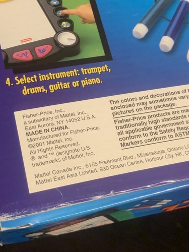 Fisher-Price Travel Jammin’ Draw 2001 NEW & SEALED | eBay