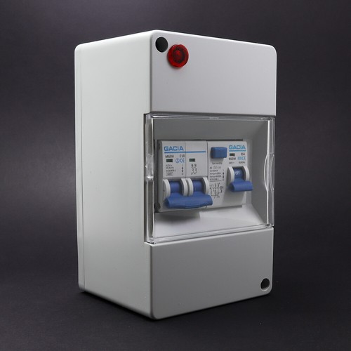 Motorhome Caravan Fuse Box Mains 240v 230v RCD MCB Consumer Unit Barge ...