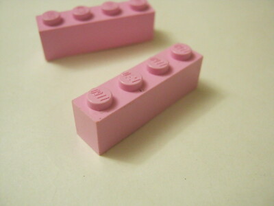 Lego Lot Of 4 Bright Pink 1x4 Bricks, 3010 (028-272) | eBay