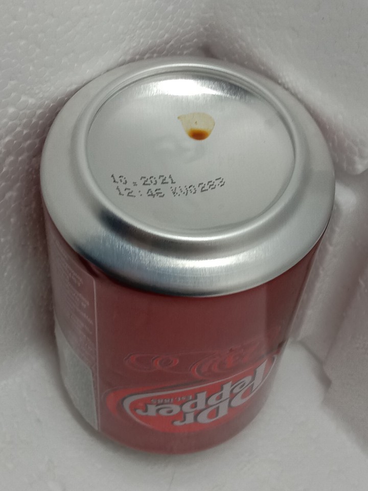 Dr Pepper Empty Soda Can 330ml Poland 2021 Top Open Collectible | eBay