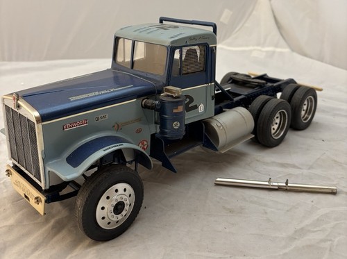 VINTAGE 1/16 Kenworth Custom Racing Semi Truck Junkyard Special Model ...