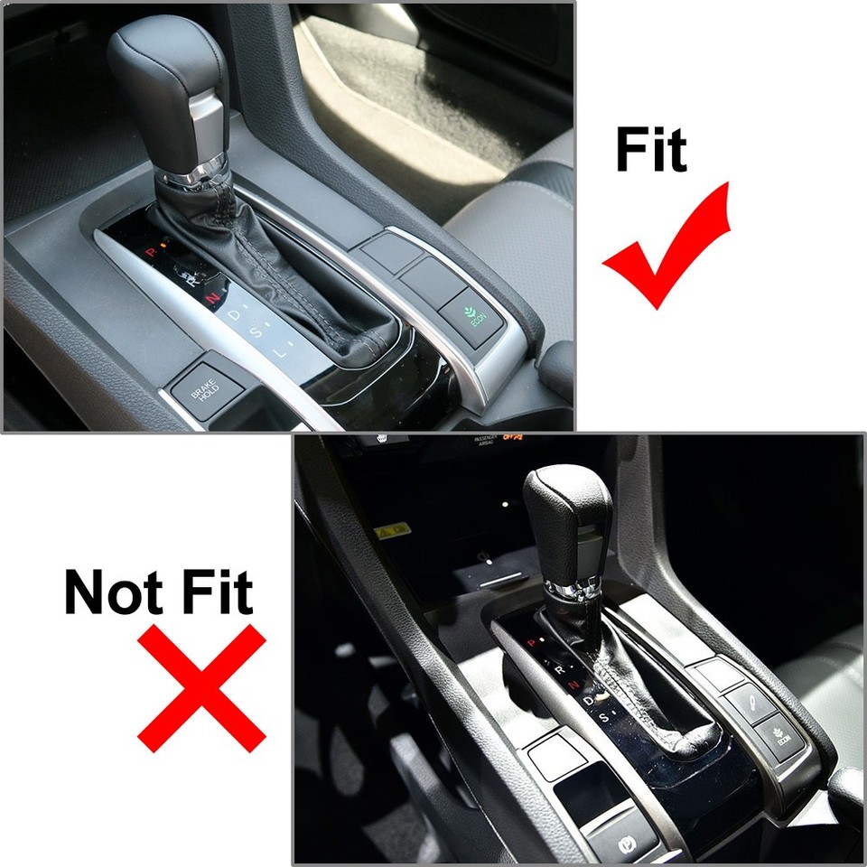 Fit Honda Civic 10th Generation 2016-21 Diamond Gear Shift Lever Knob ...