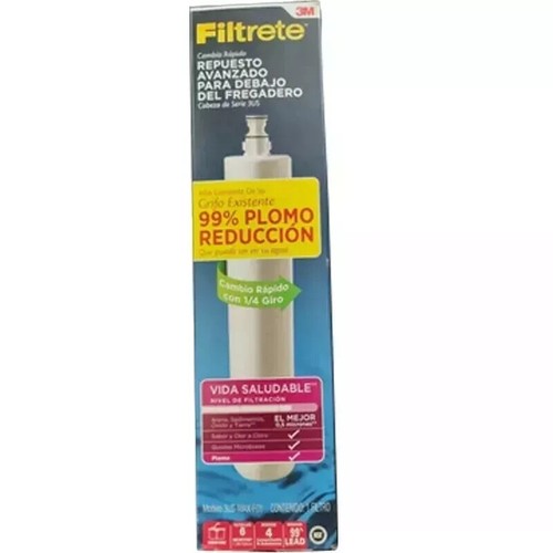 Filtrete 3US-PF01 Advanced Under Sink Quick Change Water Filtration, 2 ...