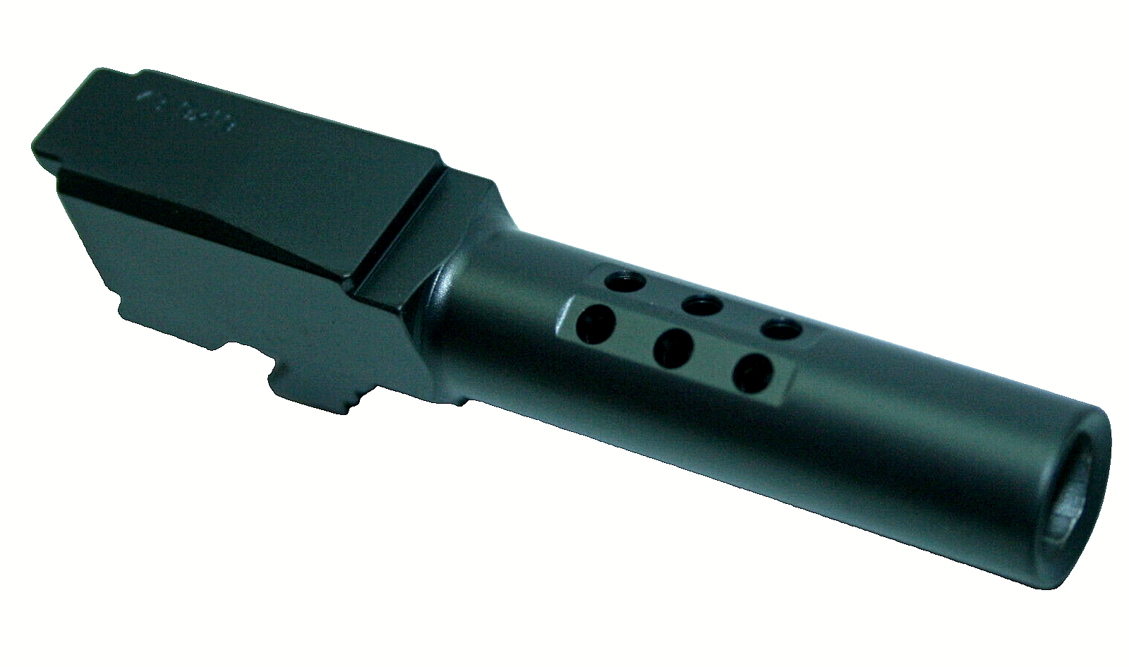 Glock 43 Top Port DLC Black Barrel 9x19 9mm G43 Target Crown Slide Part ...