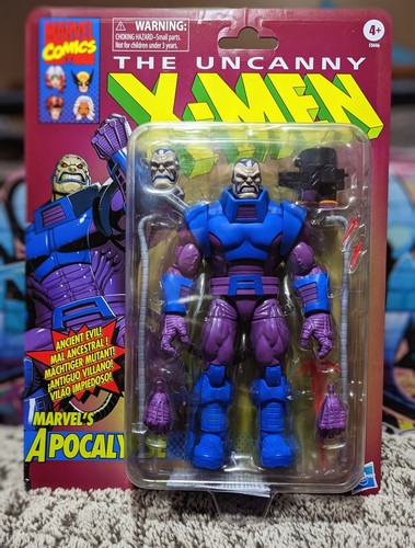 Marvel Legends Retro Apocalypse Complete Action Figure Hasbro Uncanny X ...