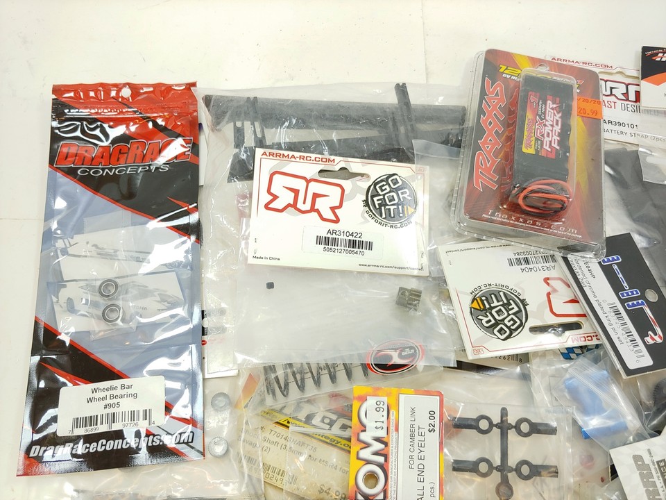 *12x6x6" BOX* PACKED FULL of NEW IN BAG RC CAR PARTS! ASSOCIATED LOSI ...
