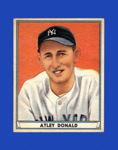 1941 Play Ball Set-Break # 38 Atley Donald EX-EXMINT *GMCARDS* | eBay