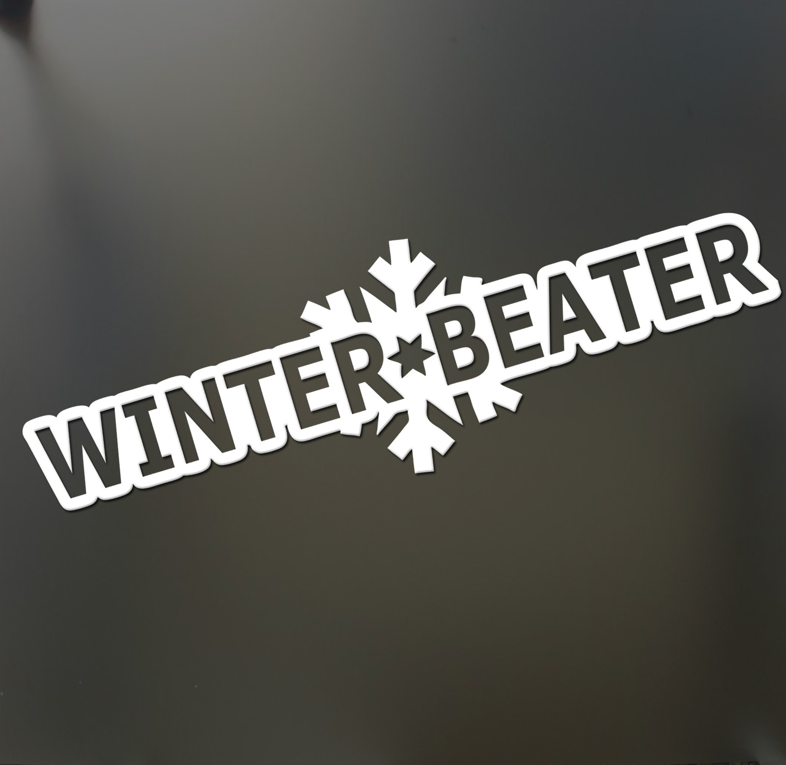 Winter Beater Sticker Funny JDM Drift Honda winterbeater snow lowered ...
