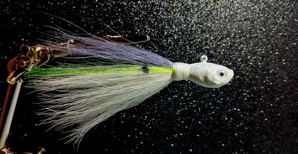 4 Sexy Shad Bucktail Hair Jigs 1/2 oz for Walleye, Bass, Northern | eBay