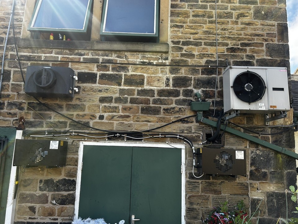 K COOLERS PUMPS FOR PUB, 3 PASS HEAT DUMP, KCHD001 WITH WALL MOUNT ...