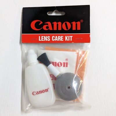Canon Camera Lens Care Kit L-2100/SPP-102 Lens Cleaning Solution Tissue ...