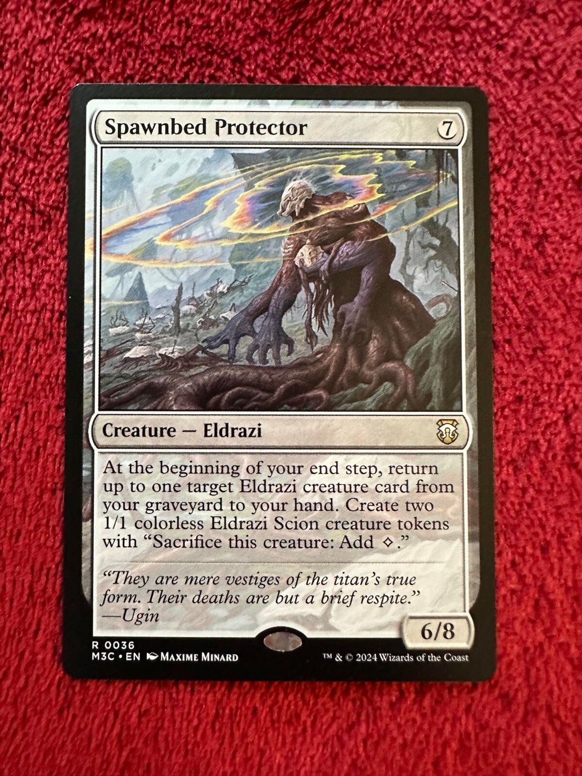 [Non-Foil] Spawnbed Protector (Modern Horizons 3) (Rarity: R) [!Near ...