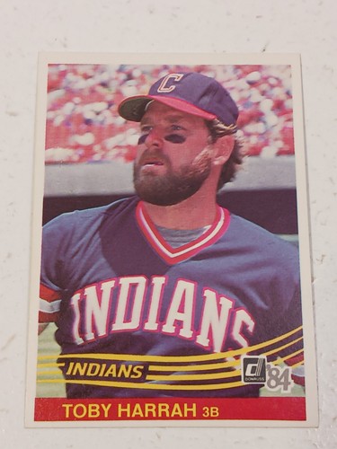 Toby Harrah Cleveland Indians 1984 Donruss Card #251 | eBay