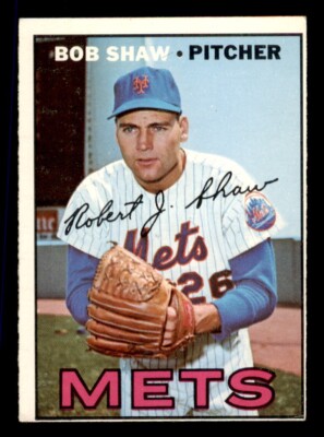 1967 Topps Baseball #470 Bob Shaw VG/EX *d4 | eBay