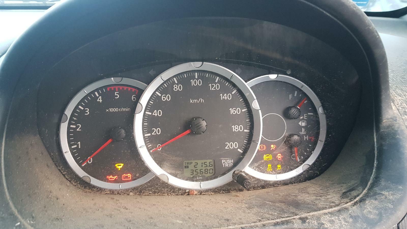 MITSUBISHI TRITON INSTRUMENT CLUSTER INSTRUMENT CLUSTER, DIESEL, MANUAL ...