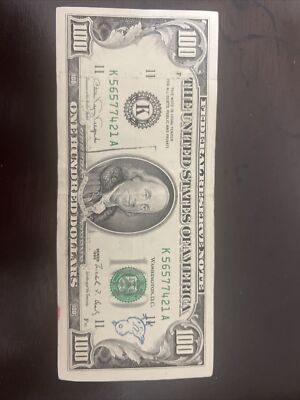 Fancy Serial Number $1 Dollar Bill Solid Serial Number K56577421A | eBay