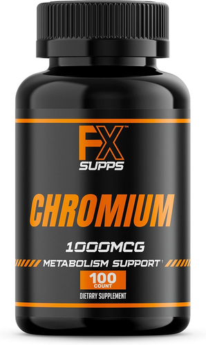 FX SUPPS Chromium Polynicotinate 1000 Mcg (100 Capsules) Weight ...