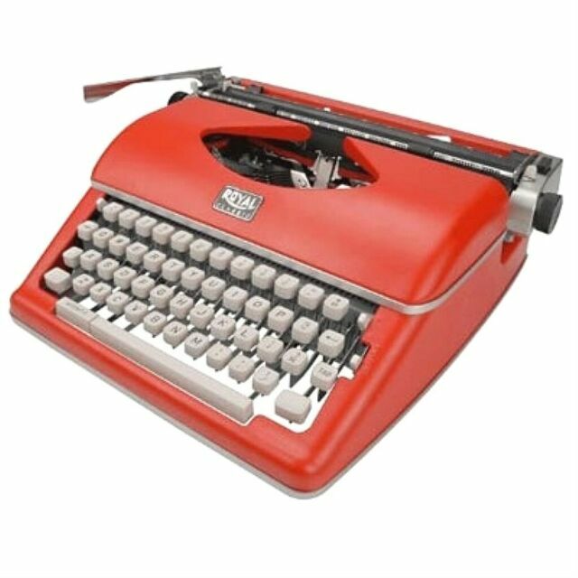 Royal Classic Manual Typewriter - Red (79120Q) for sale online | eBay