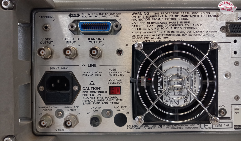 HP Hewlett Packard 8563A Spectrum Analyzer 9 kHz-26.5 GHz | eBay